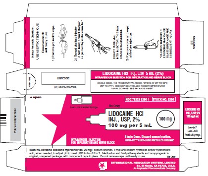 Lidocaine 2%, 100mg/5mL, 5mL Luer-Jet™ Luer-Lock Prefilled Syringe (10 ...