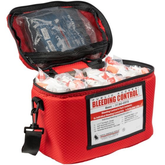 Public Access Bleeding Control 6-Pack - Vacuum Sealed - B&E Medical ...